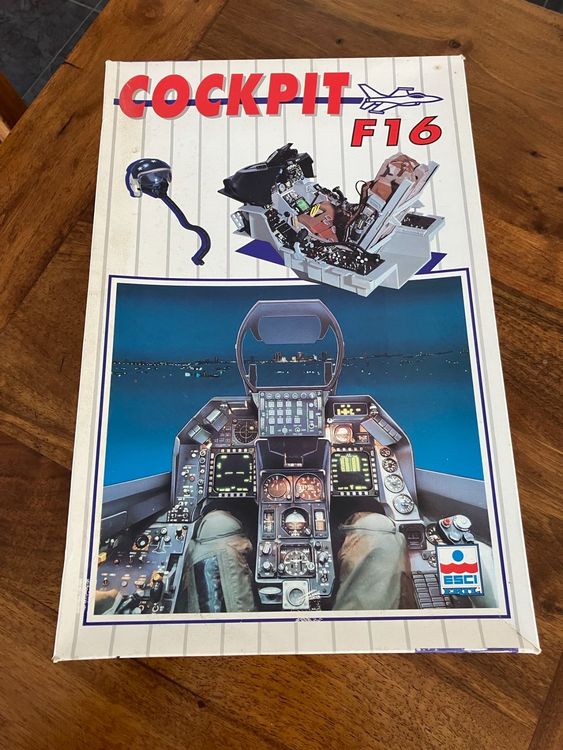 ESCI F-16 Fighting Cockpit Display 1:12 Kit Rarität (Neu (gemäss Beschreibung)) in Breitenbach ...