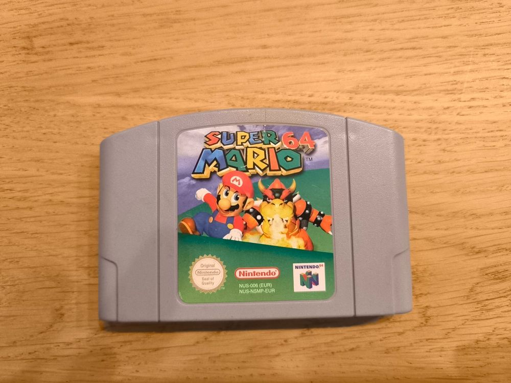 Super Mario 64 - Nintendo 64 - N64 - PAL version | Kaufen auf Ricardo