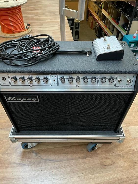 Ampeg Gitarrenverstärker GVT52 112 mit Fusspedal im Case (Gebraucht) in ...