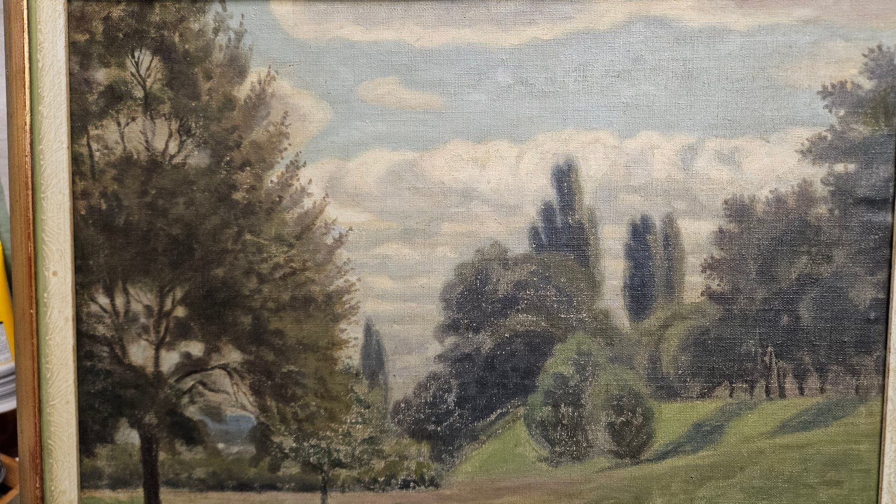 Fritz Voirol, Oel auf Leinwand, auf Karton, Landschaft (Gebraucht) in Dietlikon für CHF 60 – mit ...