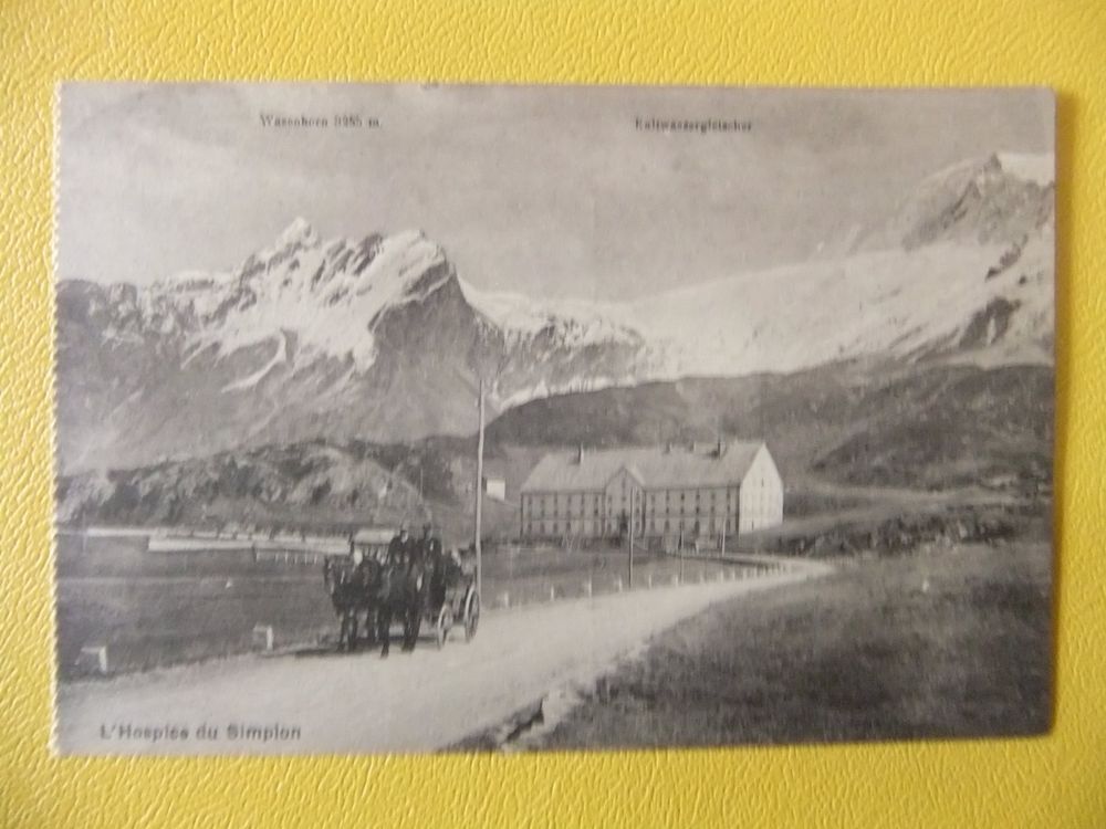 L'Hospice du Simplon Simplon Hospiz mit Postkutsche (Gebraucht) in St. Niklaus VS für CHF 23 ...