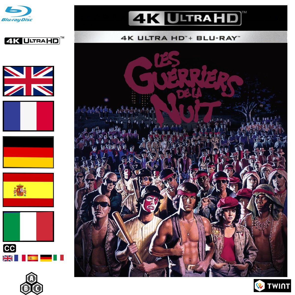 Les Guerriers de la nuit (1979) - 4K UHD + Blu-ray (D'occasion) à ...