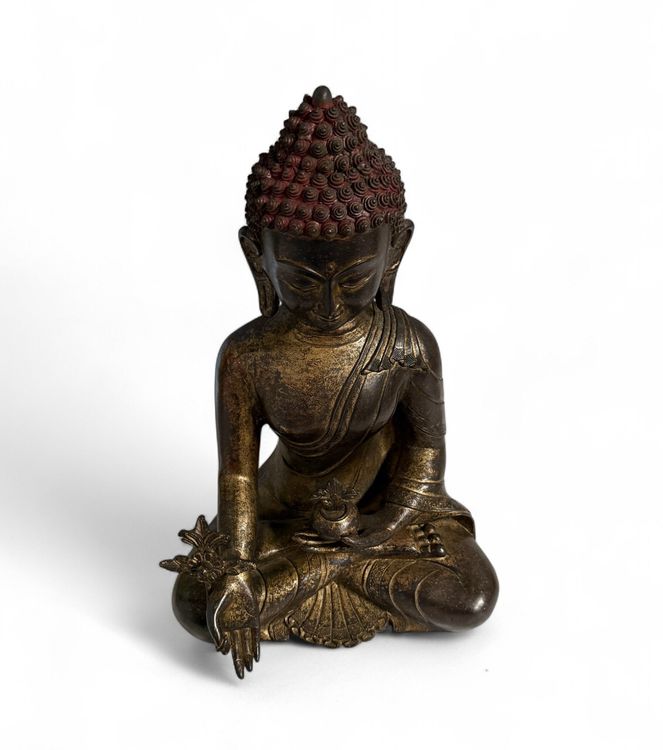Medizin Buddha Figur Bronze 43cm – Symbol f. Heilung - China (Gebraucht ...