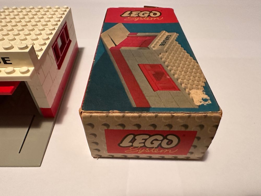 Rarität Lego System Garage 236 mit Garagentor Bj. 1956 (Gebraucht) in ...