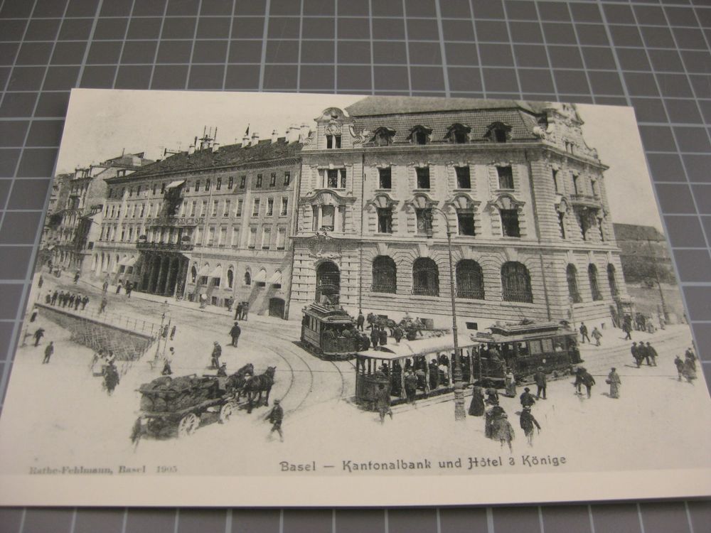 AK Basel Kantonalbank mit Tram (Neu (gemäss Beschreibung)) in Malters für CHF 7 – mit Lieferung ...