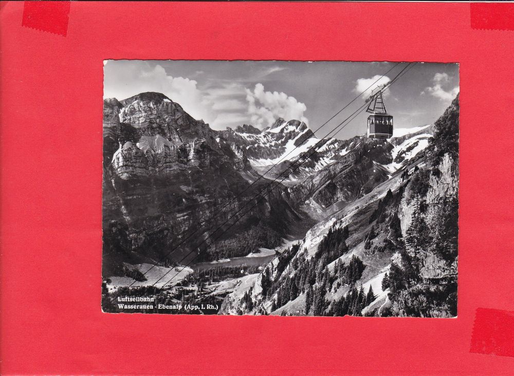 Luftseilbahn: Wasserauen-Ebenalp (Gebraucht) in St. Peterzell für CHF 1 – mit Lieferung auf ...