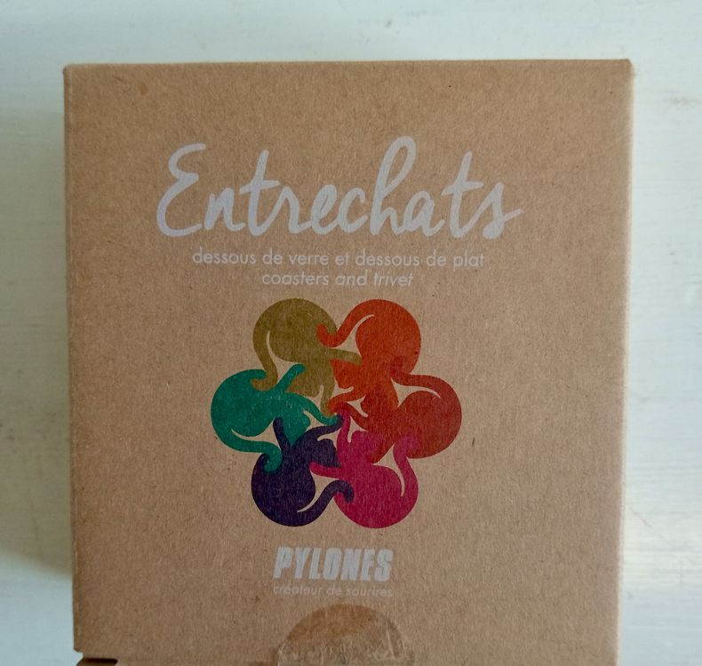 Pylones Entrechats Untersetzer Set Katze Form Silikon Top! (Gebraucht ...