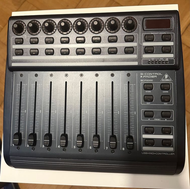 Behringer B-CONTROL FADER BCF2000 - MIDI Faderport (Gebraucht) in Mont ...