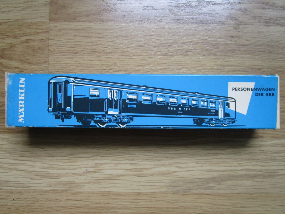Märklin Personenwagen der SBB H0 4066 in OVP | Kaufen auf Ricardo
