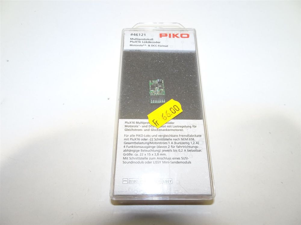 Piko Multiprotokpoll Lokdecoder 46121 (Neu (gemäss Beschreibung)) in ...