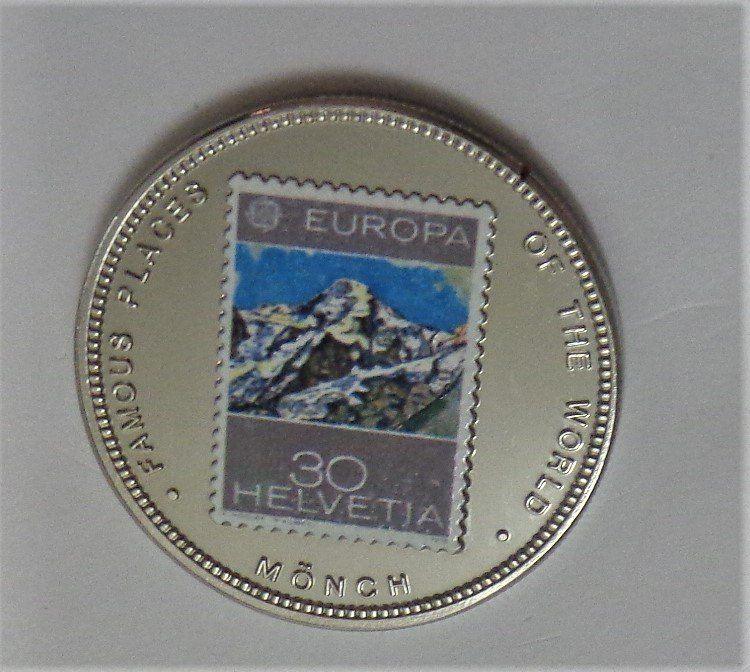 Schweizer Berge Briefmarken Münzprägungen Mönch 1998 | Kaufen auf Ricardo