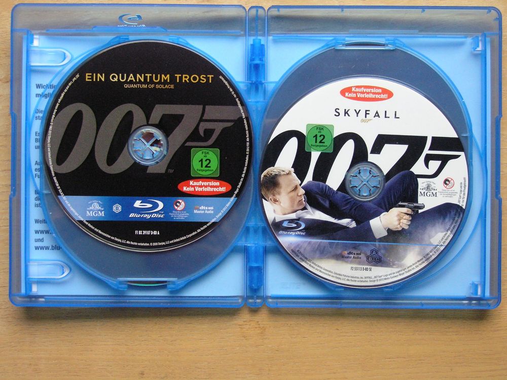 James Bond 007: Daniel Craig BD Collection inkl. Spectre (Gebraucht) in ...