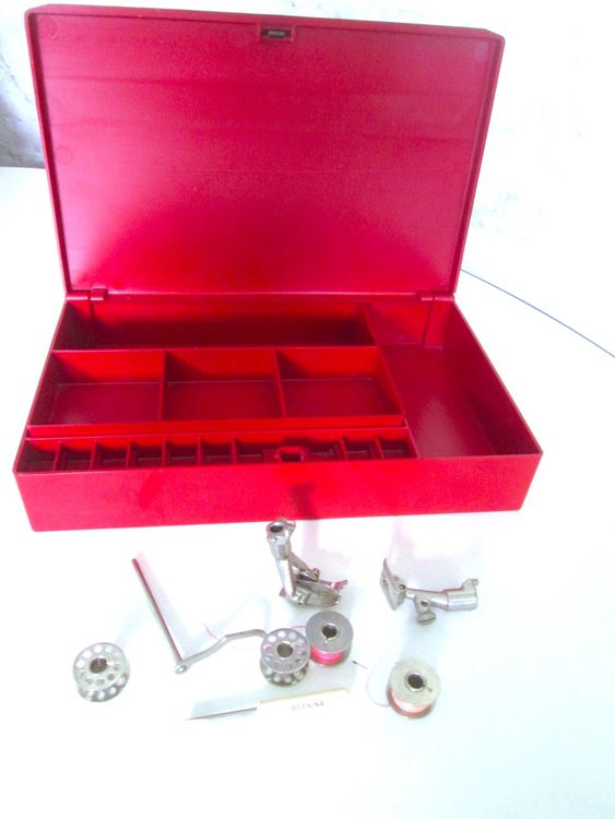 Vintage Bernina Plastik-Nähkästchen (Gebraucht) in Sementina für CHF 40 – mit Lieferung auf ...