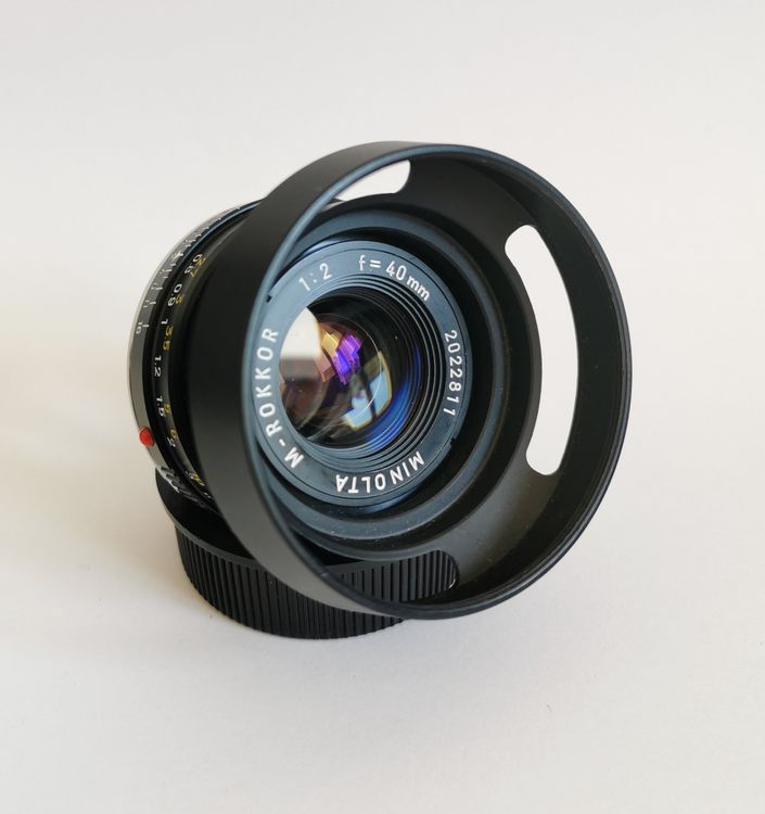 Minolta Rokkor 40mm f2 (für Leica M) (Gebraucht) in Würenlingen für CHF ...