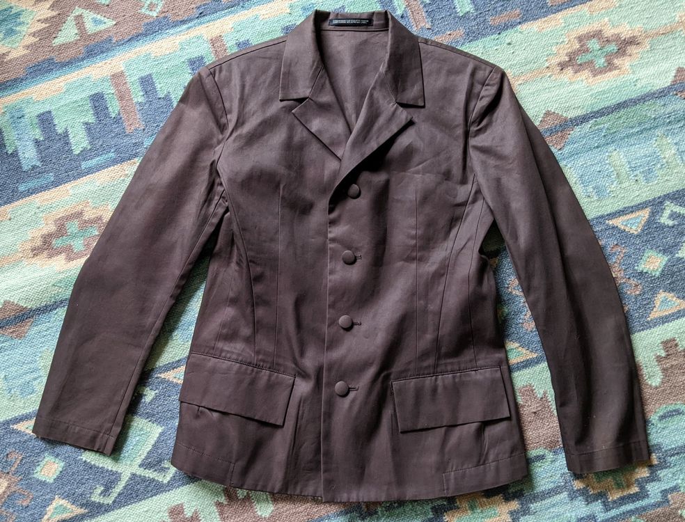 YOHJI YAMAMOTO : Blazer marron-chocolat unisexe S-M (Gebraucht) in Petit-Lancy für CHF 69 – mit ...