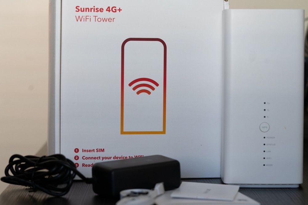 Sunrise 4G+ WiFi-Tower, mit OVP (Gebraucht) in für CHF 120 – mit ...