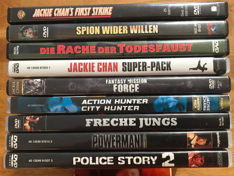 Jackie Chan Bundle DVDs (Gebraucht) in für CHF 1 – mit Lieferung auf ...