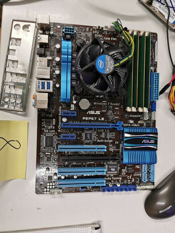 Asus P8 P67 LE Intel i5-2500 (Gebraucht) in Niederlenz für CHF 31 – mit ...