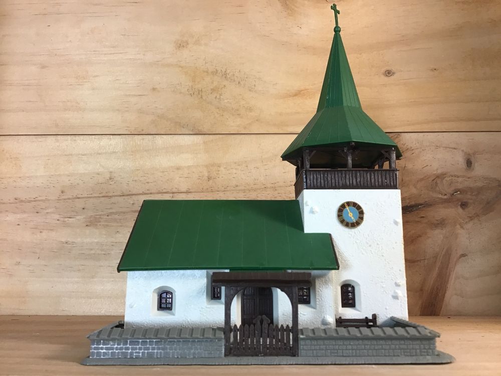 Modelleisenbahn Gebäude Haus Kirche Spur H0 Pola | Kaufen auf Ricardo