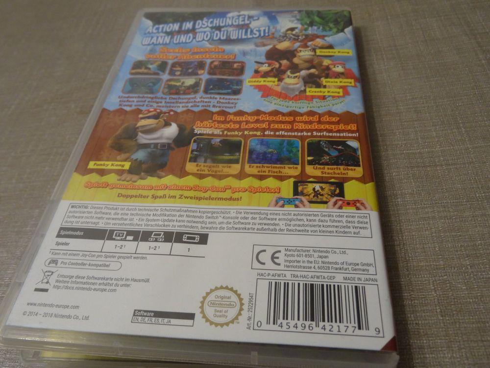 Donkey Kong Country: Tropical Freeze - Nintendo Switch! (Gebraucht) in ...