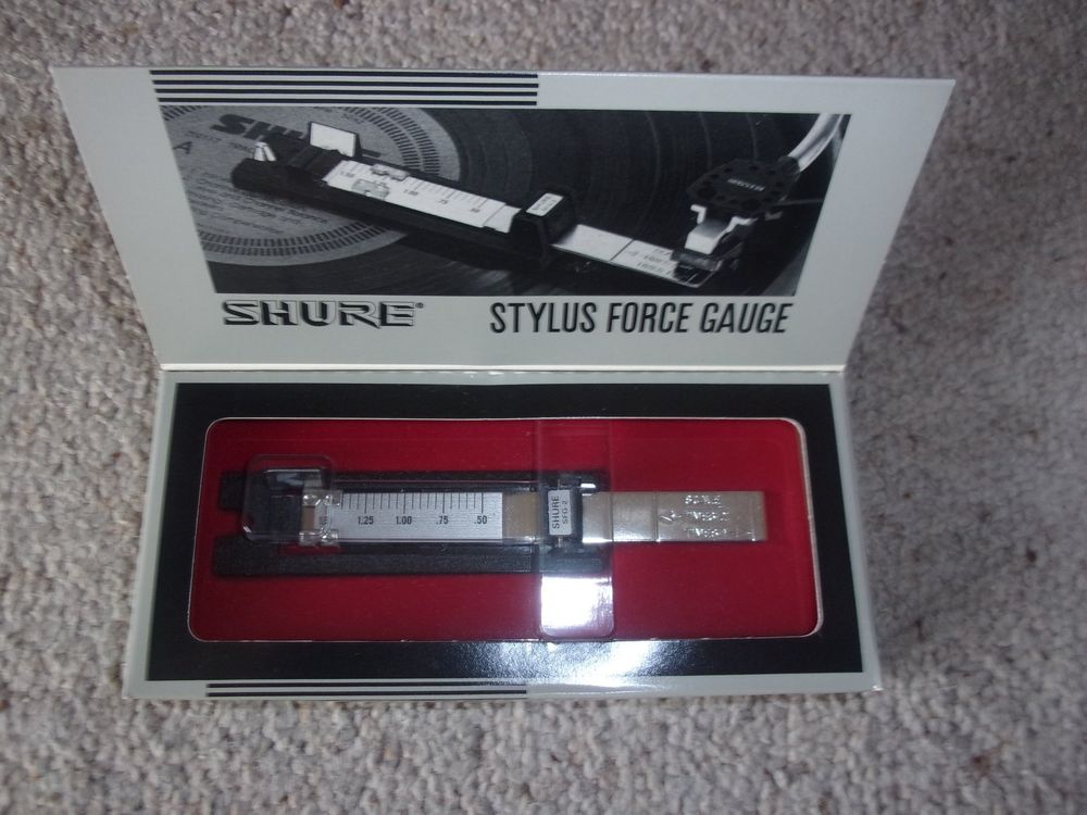 Für Plattenspieler: Shure SFG-2 Tonarmwaage | Kaufen auf Ricardo