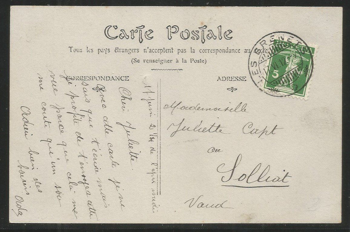 Carte P de 1912 ( La Gare de Lac-ou-Villers ) (D'occasion) à La ...