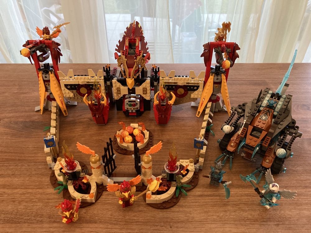 Flying Phoenix Fire Temple - Lego Chima - 70146 (Gebraucht) in luzern ...