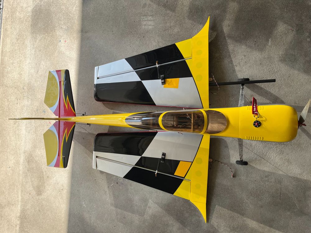 Sukhoi SU 29S 50E V2 1,54m von SEBART - komplett/flugbereit (Gebraucht ...