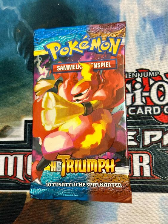 Pokémon Booster / HS Triumph/ Fabrikneu / Deutsch | Kaufen auf Ricardo