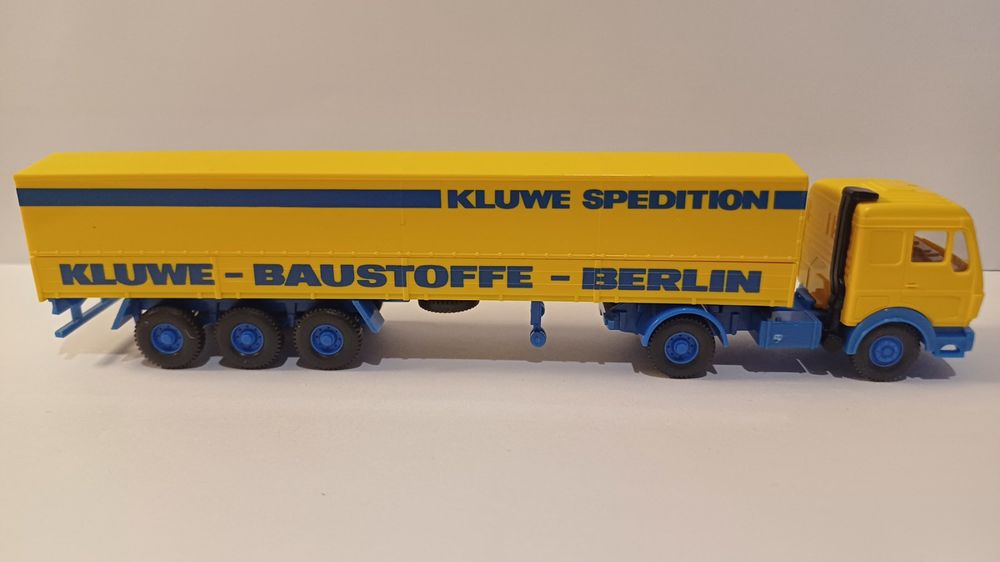 Mercedes 1635 S "Kluwe Baustoffe Berlin" von Wiking (Neu (gemäss ...