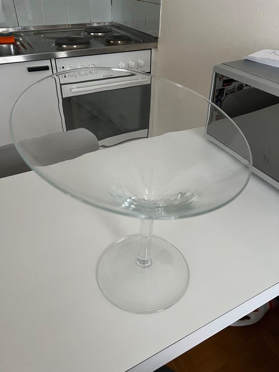 Offene Glasvase/Open glass vase. | Kaufen auf Ricardo