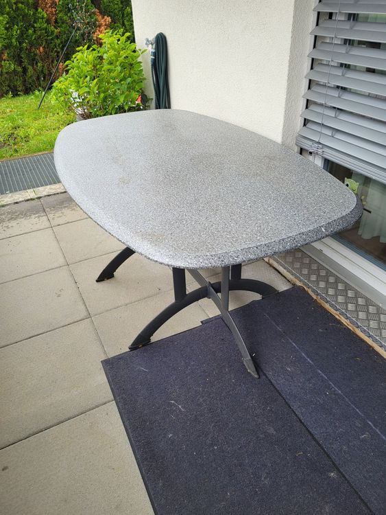 Gartentisch oval 160 cm (Gebraucht) in Schinznach-Dorf für CHF 1 – nur Abholung auf Ricardo kaufen