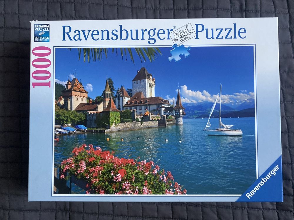 Puzzle Ravensburger 1000 pièces Château Suisse 🇨🇭 | Kaufen auf Ricardo