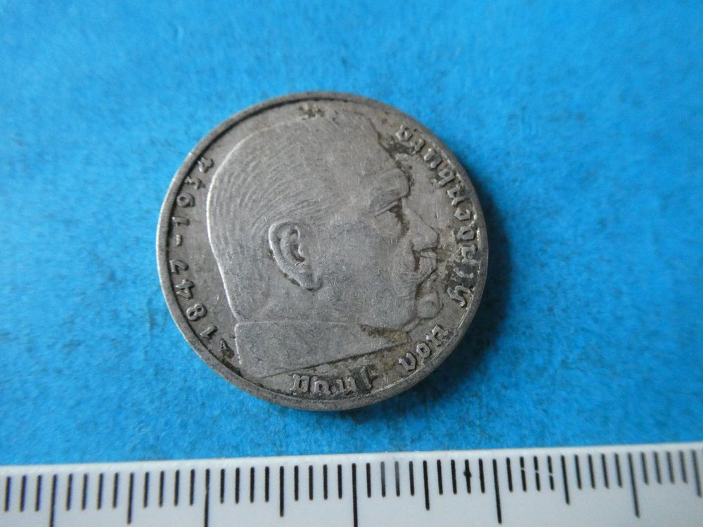 Dt. Reich 1939 A, 2 Reichsmark - Silber (Gebraucht) in Hinterforst für CHF 8 – mit Lieferung auf ...