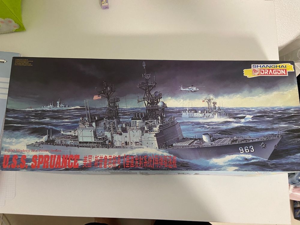 USS SPRUANCE DD963 - USS ELLIOTT DD967 - USS PETERSON DD990 (Neu und ...