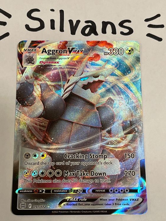Aggron Vmax Brilliant Stars Strahlende Sterne Englisch | Kaufen auf Ricardo