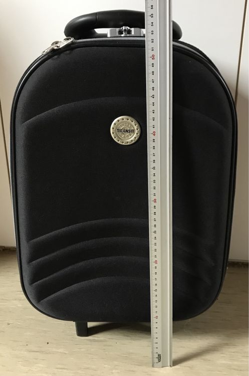 Reisekoffer Transit schwarz, Handkoffer, Rollenkoffer (Gebraucht) in ...