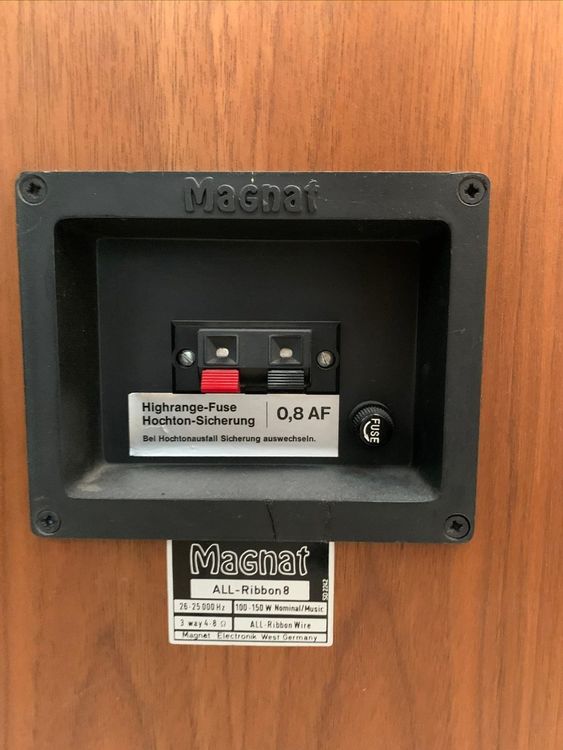 Magnat All Ribbon 8 Lautsprecher selten (Gebraucht) in Lodrino für CHF ...