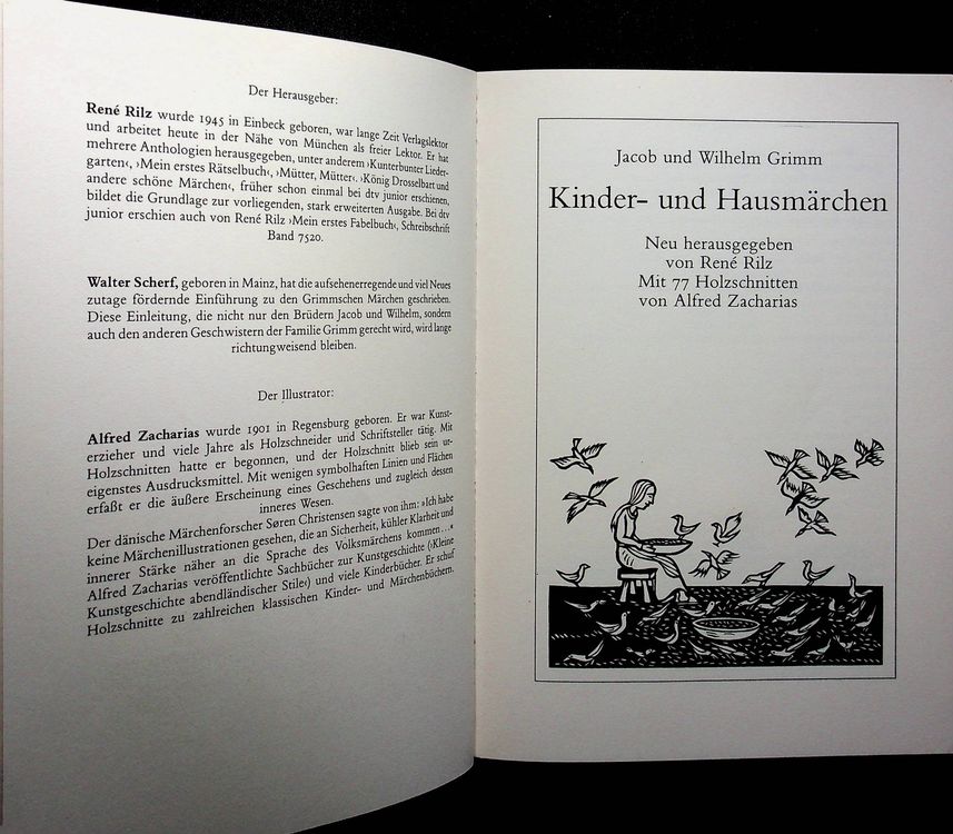 jacob und wilhelm grimm kinder- und hausmärchen dtv 1984 | Kaufen auf ...