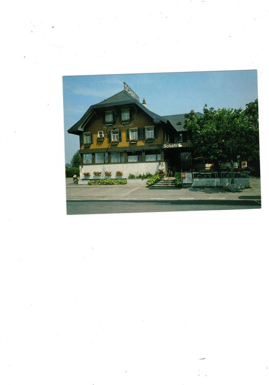 St. Margrethen Ansichtskarten Restaurant Schäfli Rheintal | Kaufen auf Ricardo