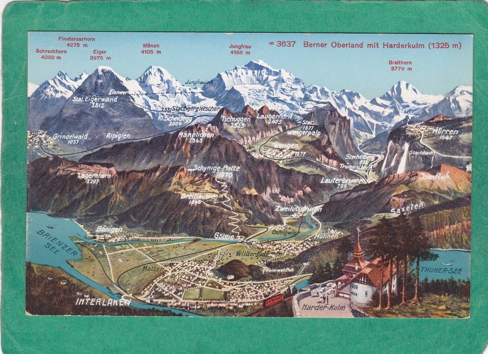 Berner Oberland mit Harderkulm | Kaufen auf Ricardo