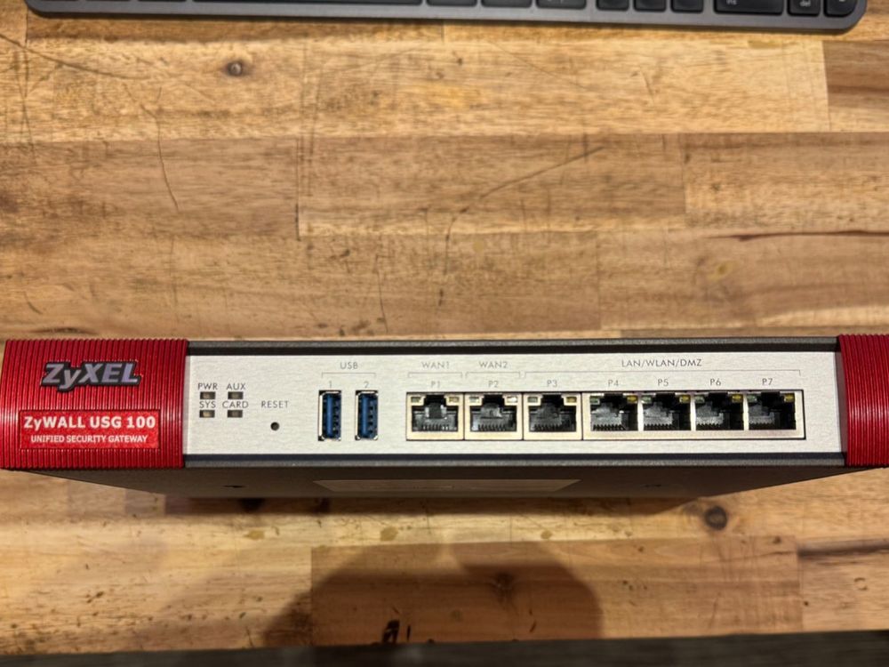 ZyWall USG 100 - ZyXEL (D'occasion) à Châtillon FR pour CHF 19 ...