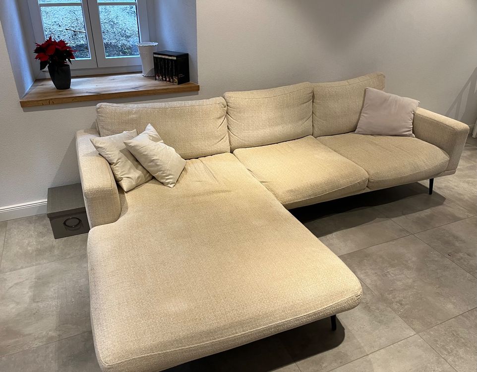 BoConcept Couch, Sofa mit Ruhemodul, L-Sofa Carlton in beige (Gebraucht) in Mollis für CHF 70 ...
