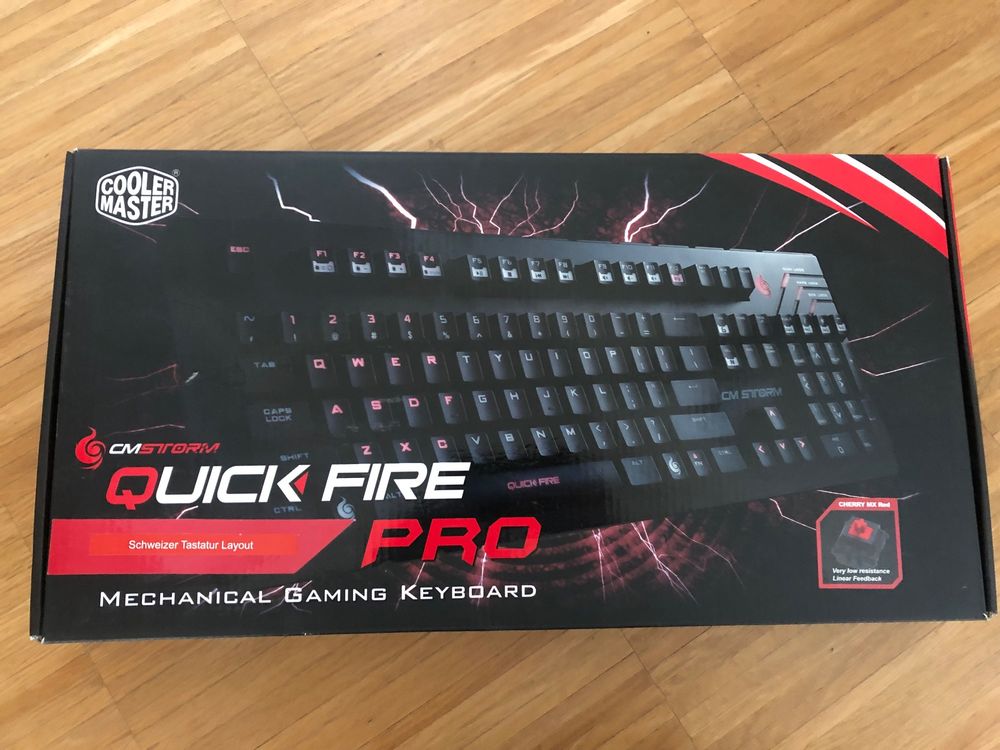 CM QuickFire Pro Mechanical Keyboard (Neu (gemäss Beschreibung)) in ...