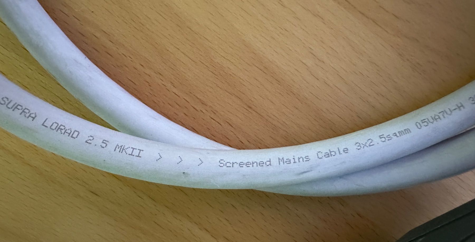 Supra Cables LoRad 1.5 MkII power cable - 1.5m (D'occasion) à fribourg ...