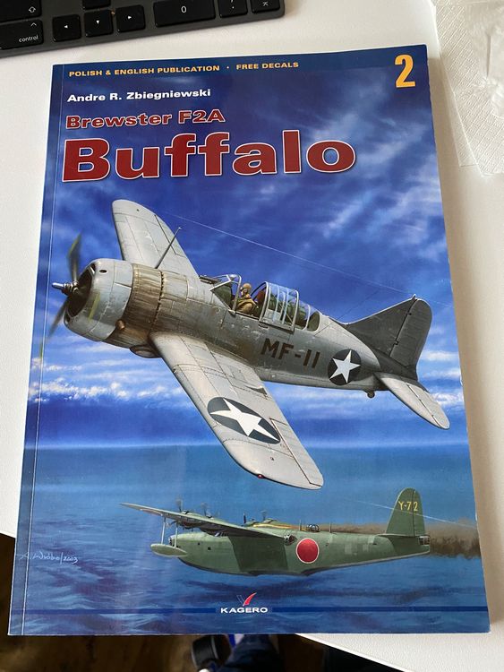 BUCH ENG/POL BREWSTER F2A BUFFALO MIT DECALS KAGERO | Kaufen auf Ricardo