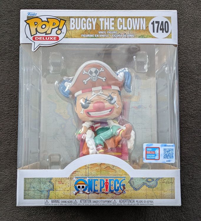 Funko Pop! One Piece - Buggy the Clown (on Throne) #1740 (Neu und ...