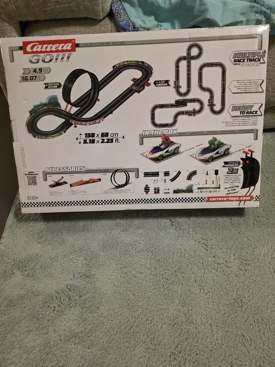 Carrera GO!!! Mario Kart Rennbahn komplett, neu (Neu und ...