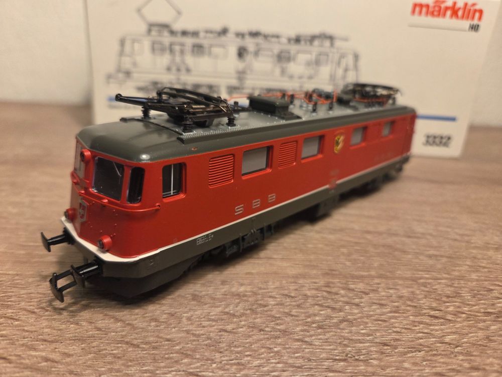 Märklin 3332 E-Lok Serie Ae 6/6 SBB H0 (D'occasion) à St-Aubin-Sauges ...
