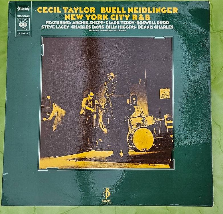 Cecil Taylor, Buell Neidlinger New York City R&B (Gebraucht) in ...